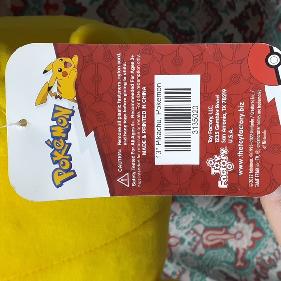 Pokemon | Accents | Pokmon Pikachu Display Foam Figure | Poshmark